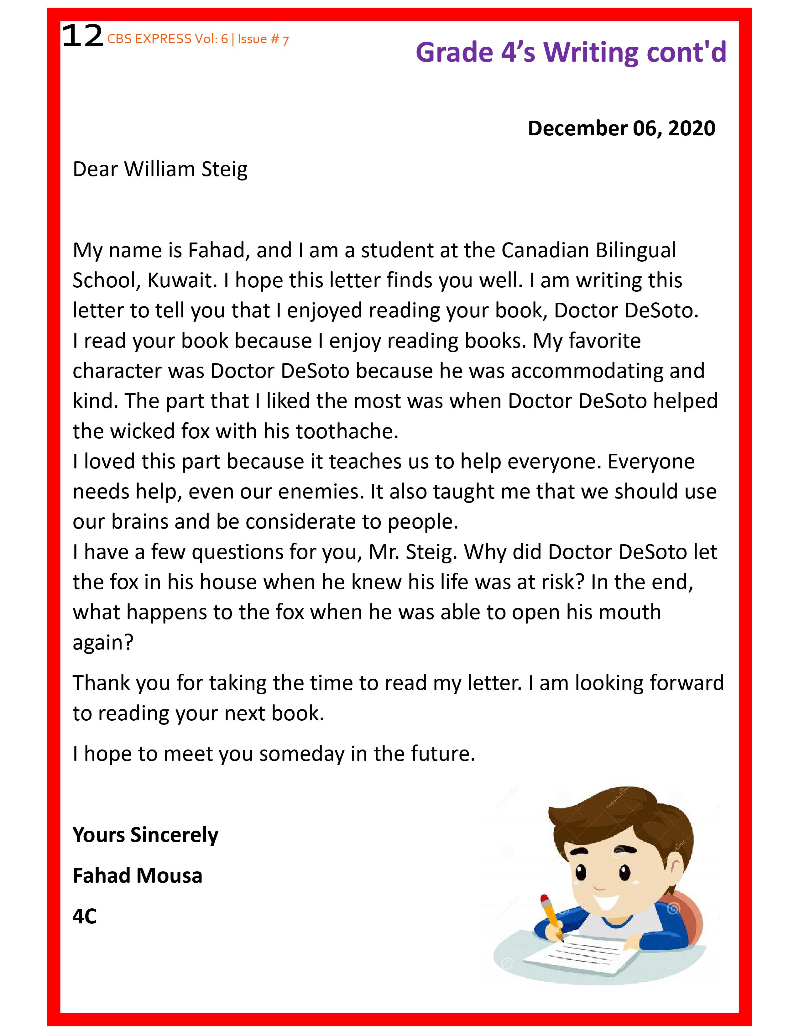 CBS Express - Student Publication | Canadian Bilingual School