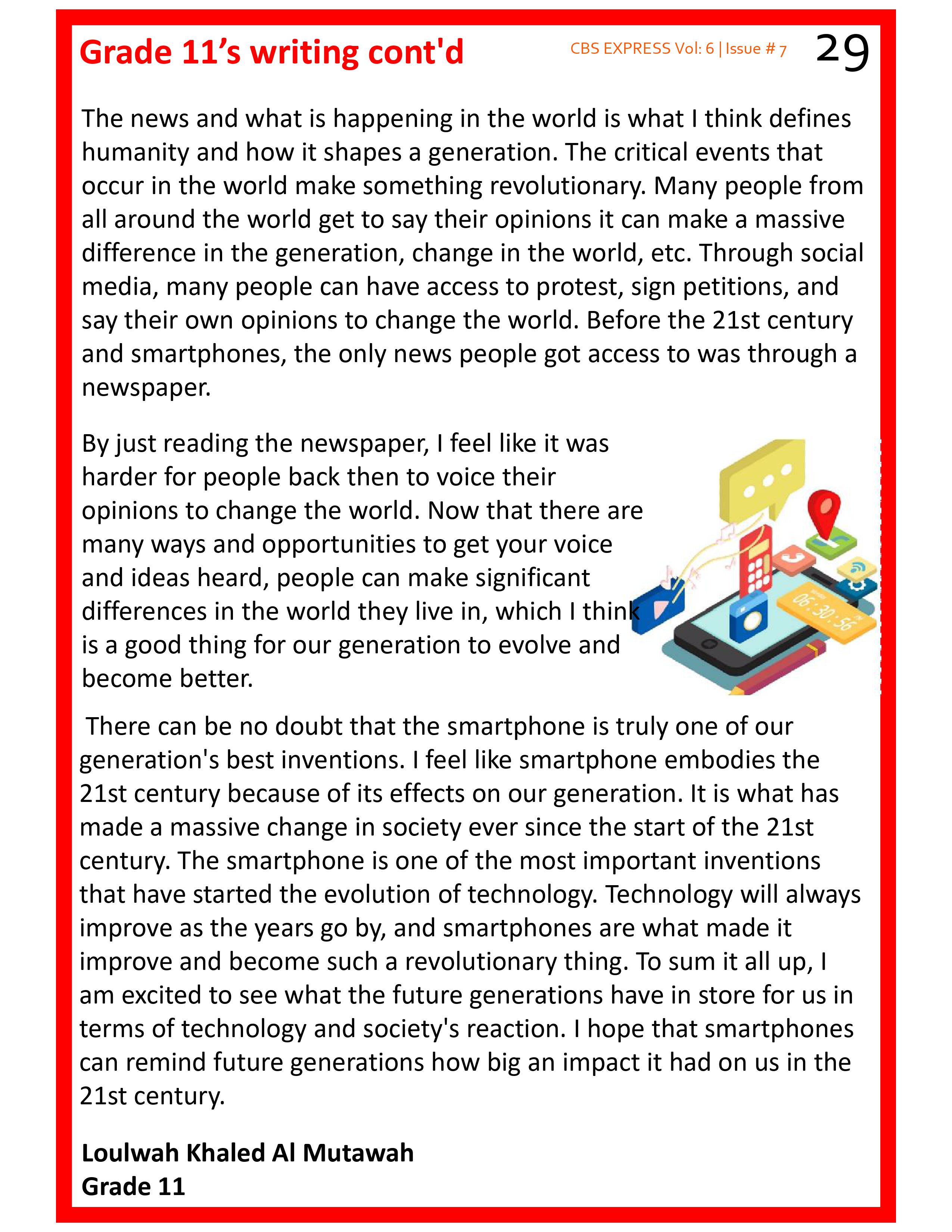 CBS Express - Student Publication | Canadian Bilingual School