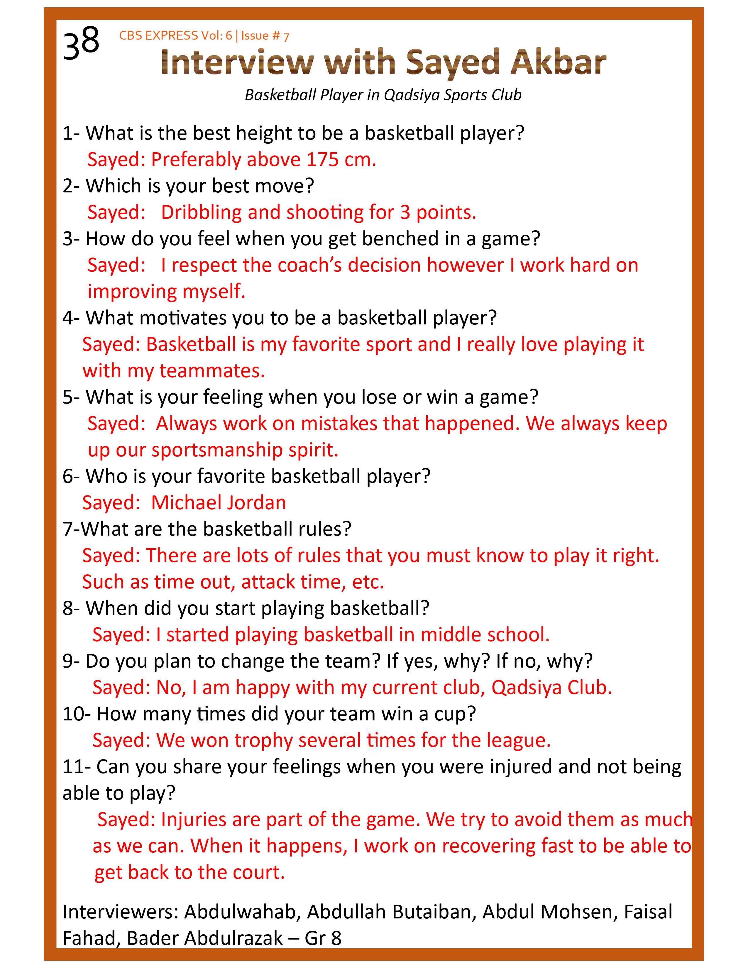 CBS Express - Student Publication | Canadian Bilingual School