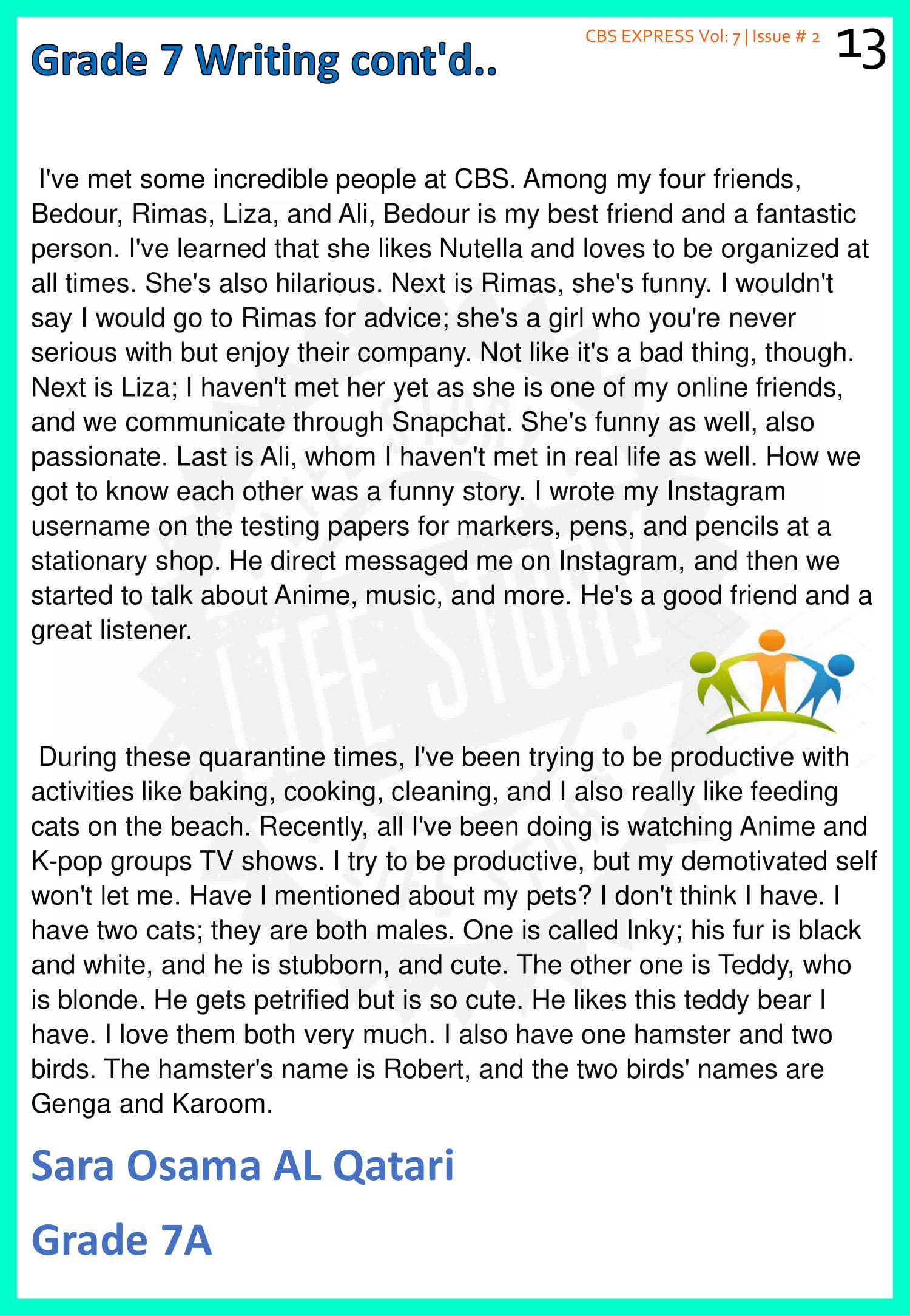 CBS Express - Student Publication | Canadian Bilingual School